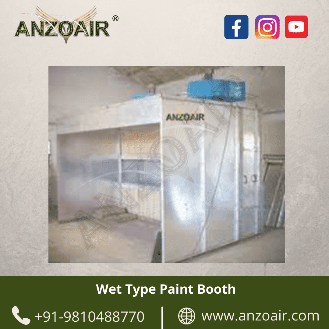 Spray Painting Booth Manufacturers and Suppliers in Delhi NCR | Anzo Air